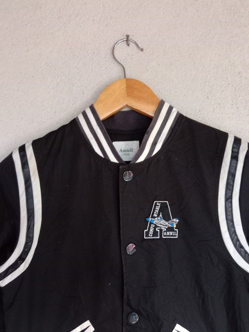 Annil Aircraf Varsity Jacket, Babies & Kids, Babies & Kids Fashion on ...