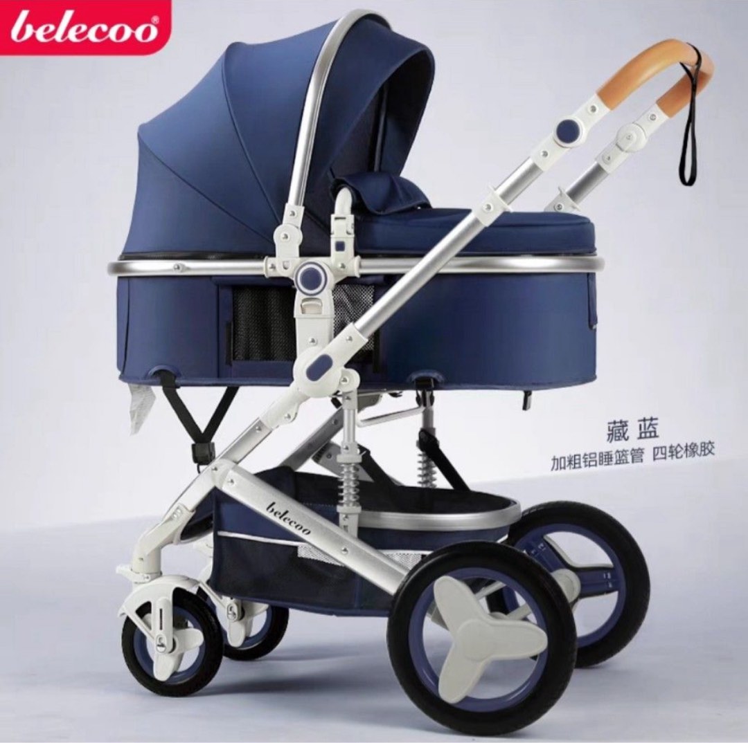 Belecoo Bassinet Stroller, Babies & Kids, Going Out, Strollers on Carousell