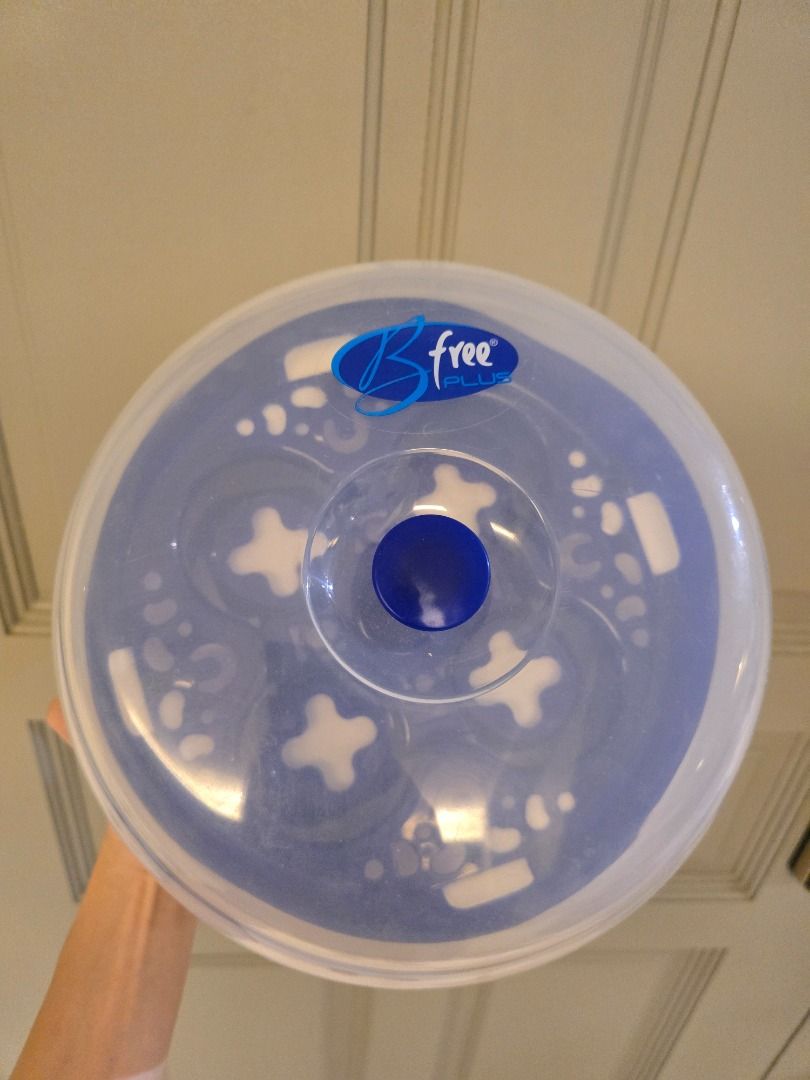Bfree plus breastmilk formula milk bottles and pump parts microwave ...
