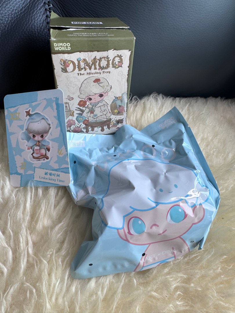 Brand New Sealed Popmart x Dimoo World Dimoo The Missing Day Blind Box ...