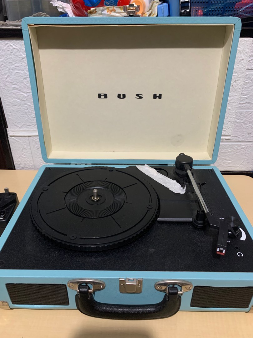Bush Classic Turntable with FREE plaka & built in speaker, Audio ...
