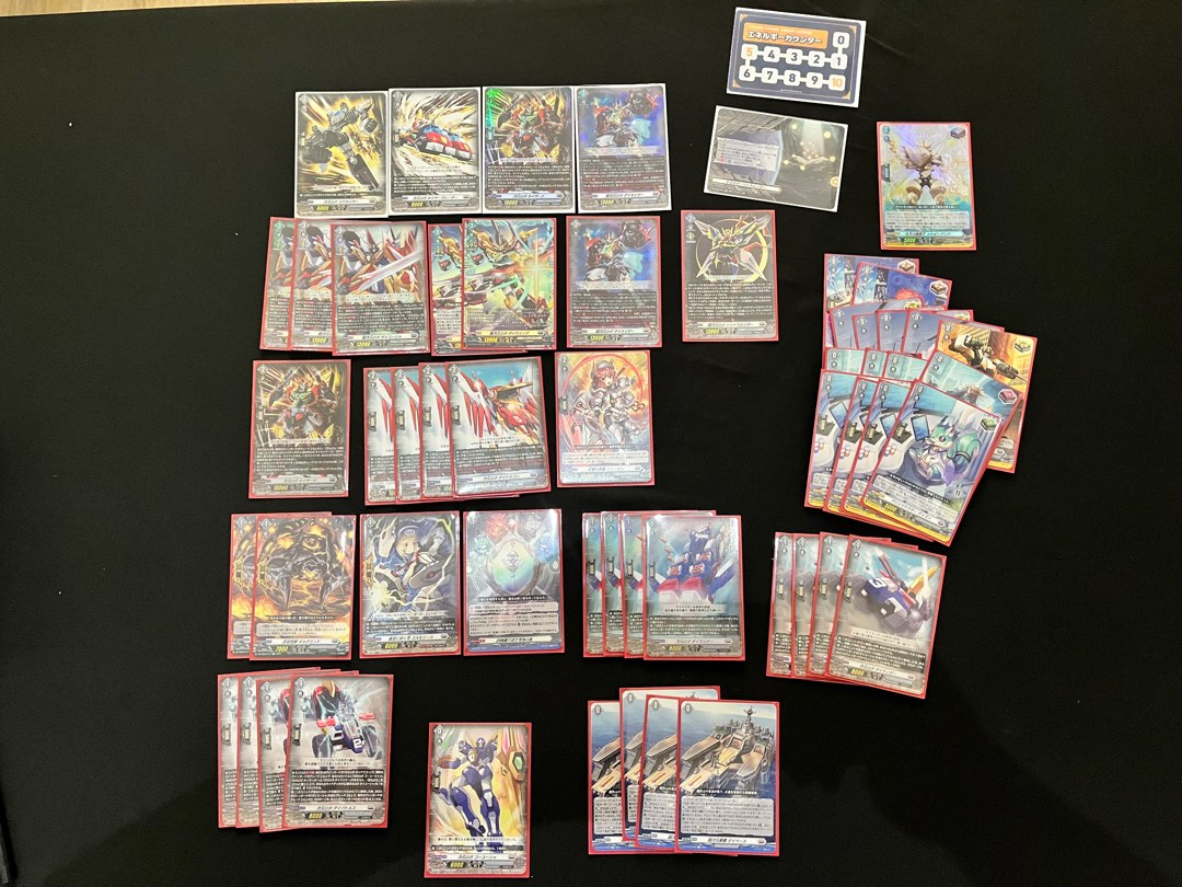 Cardfight Vanguard Daikaser/Daiyusha incomplete deck, Hobbies & Toys ...
