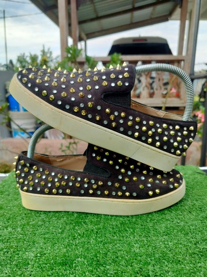 Christian louboutin roller slip on made in italy 6uk/24.5cm, Women's ...