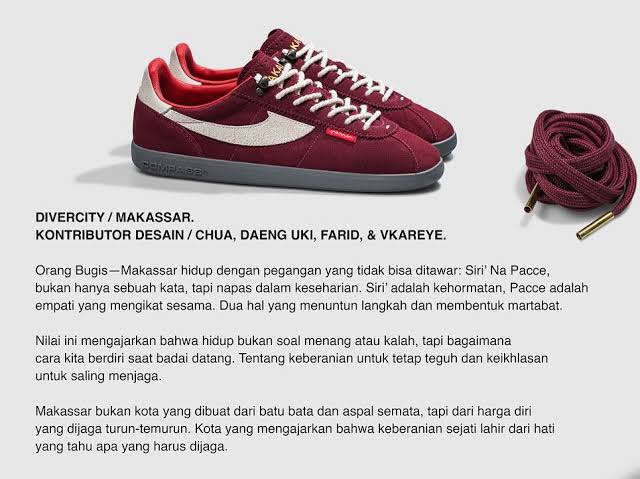 Compass Tribune Divercity (Makassar), Men's Fashion, Footwear, Sneakers ...