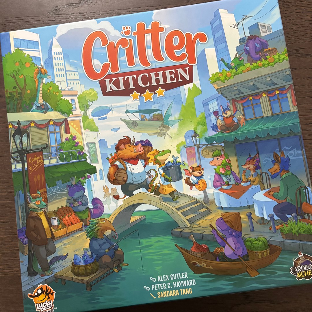 Critter Kitchen Board Game, Hobbies & Toys, Toys & Games on Carousell