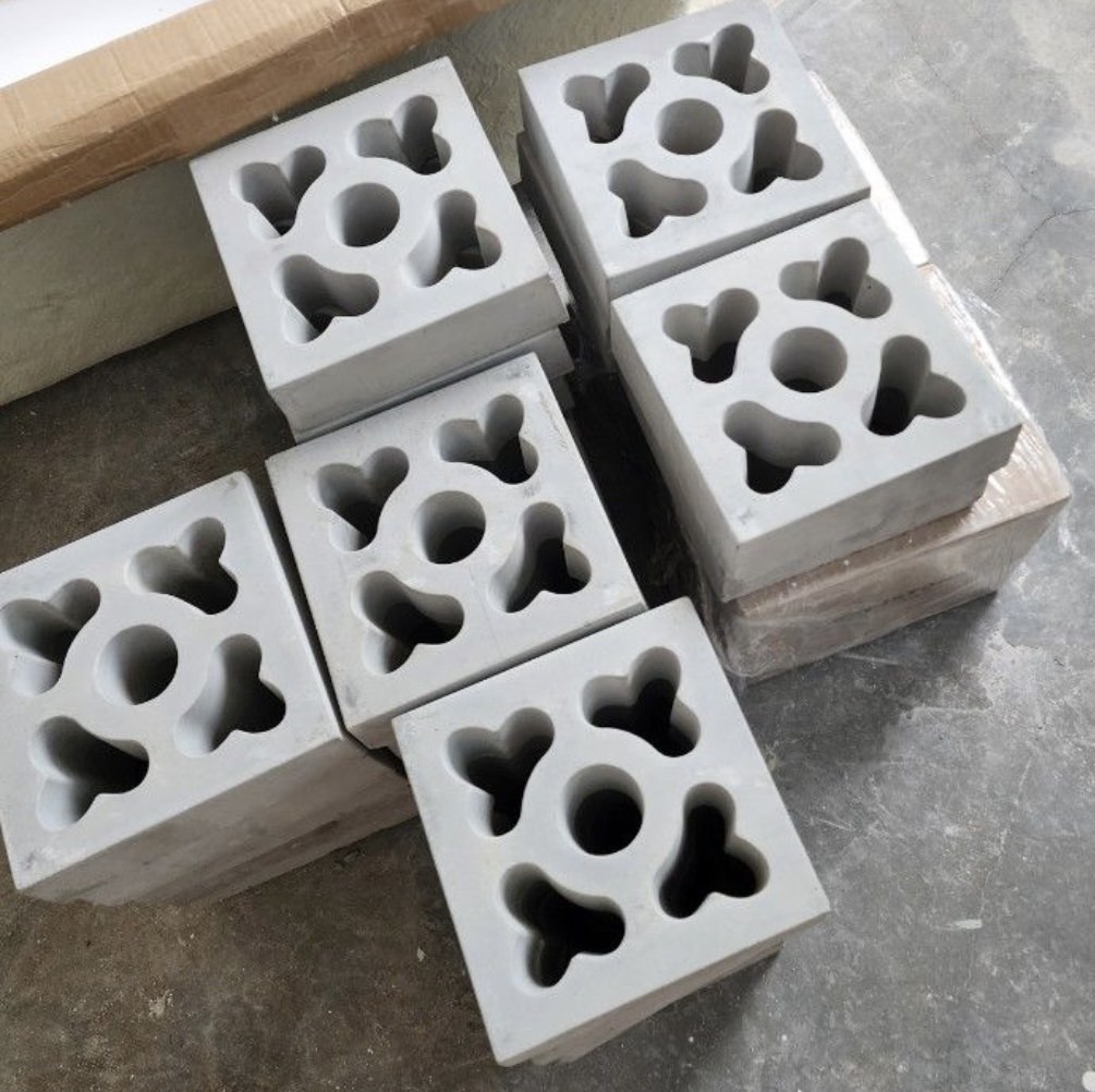 Decorative concrete ventilation blocks - New (Peranakan, vintage style ...