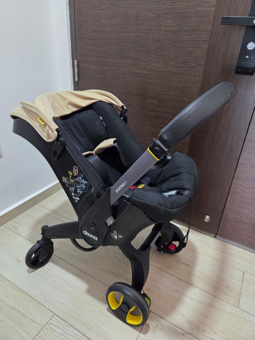 Doona i Car Seat & Stroller - Sahara Sand, Babies & Kids, Going Out ...