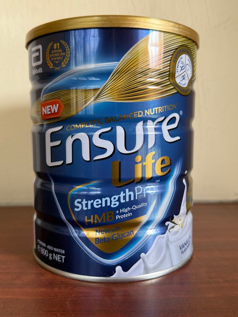 Ensure Life StrengthPro Vanilla 800g, Health & Nutrition, Health ...