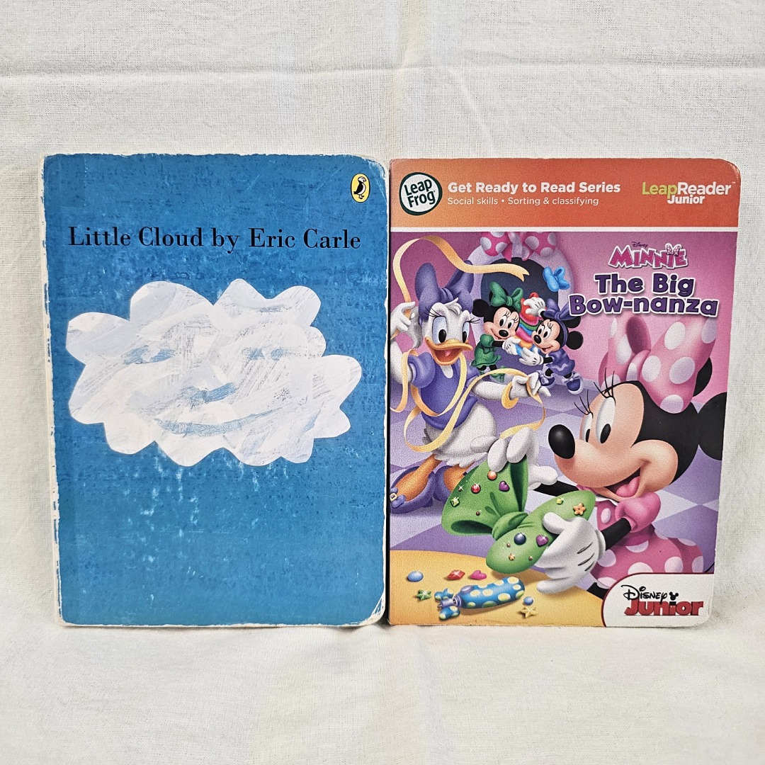 Eric Carle Little Cloud & LeapFrog Junior Children's Books, Hobbies ...