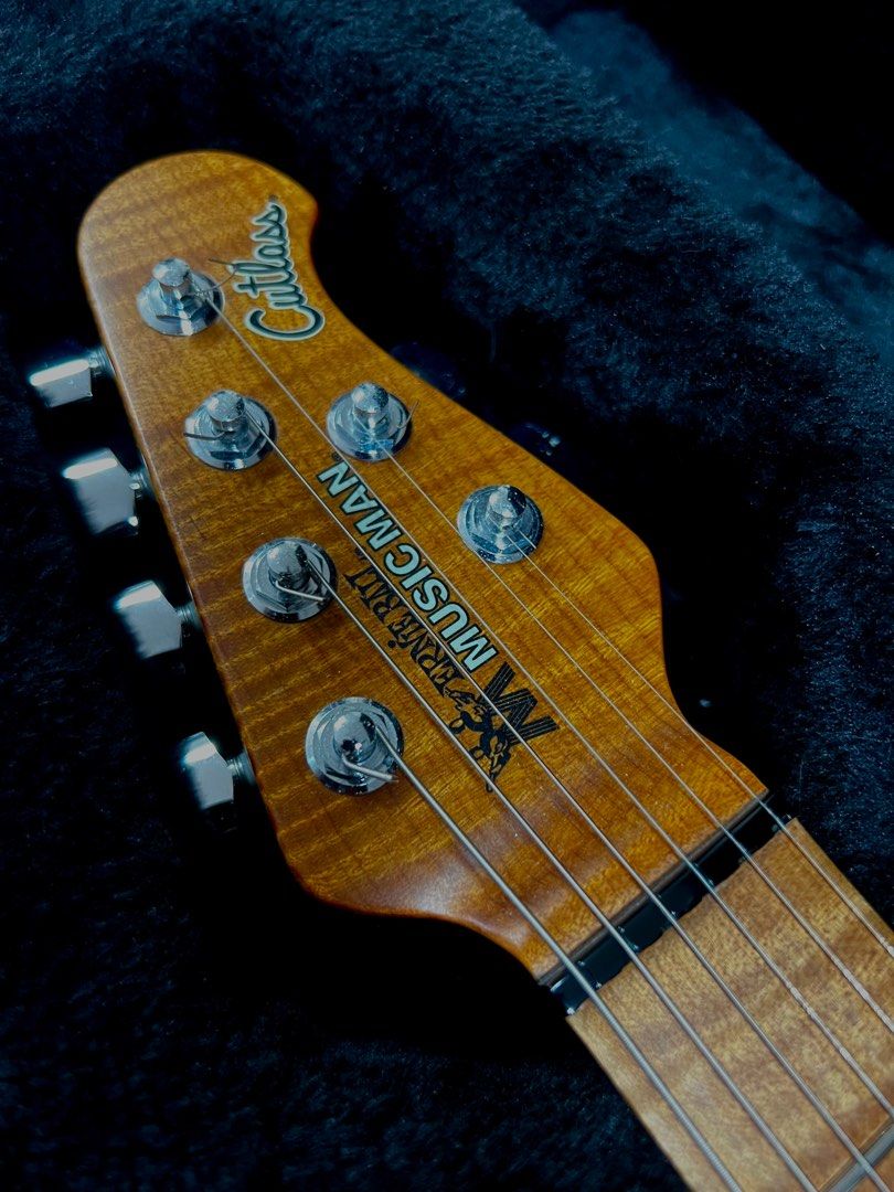 Ernie Ball Music Man Cutlass Electric Guitar, Hobbies & Toys, Musical ...
