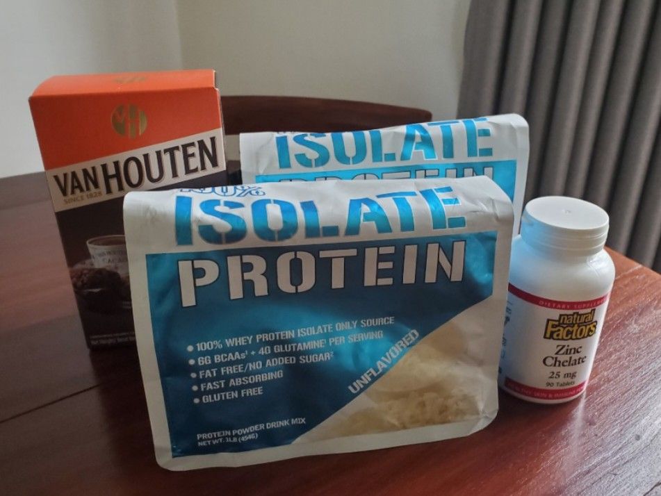 (2 Lbs) EVLution Nutrition 100% Isolate Protein + Zinc Chelate + Van ...