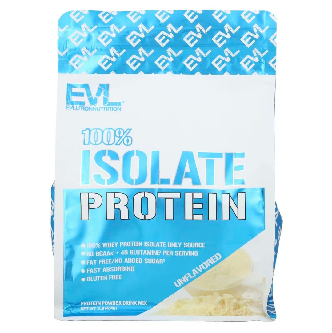 (2 Lbs) EVLution Nutrition 100% Isolate Protein + Zinc Chelate + Van ...