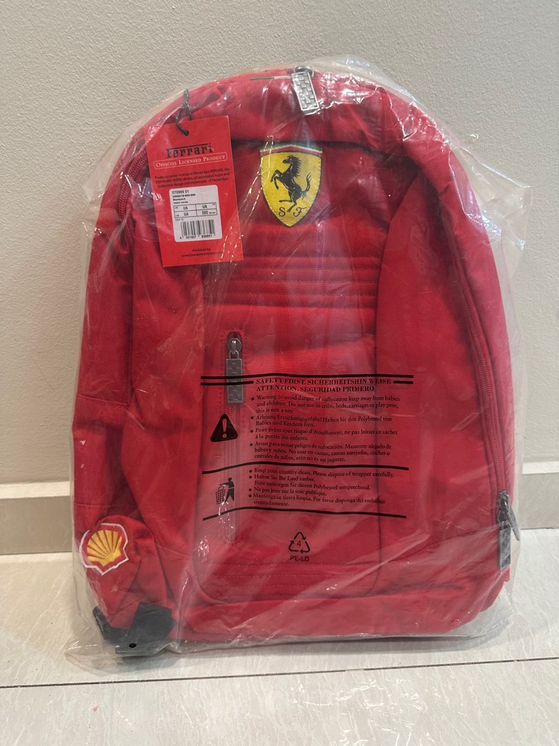 Ferrari Official Bag / Backpack, Men's Fashion, Bags, Backpacks on ...