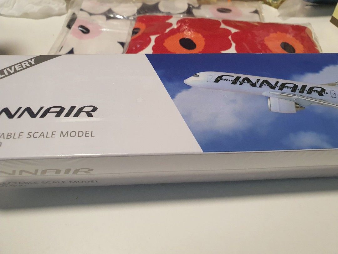 Finnair Airplane Scale Model, Hobbies & Toys, Toys & Games on Carousell
