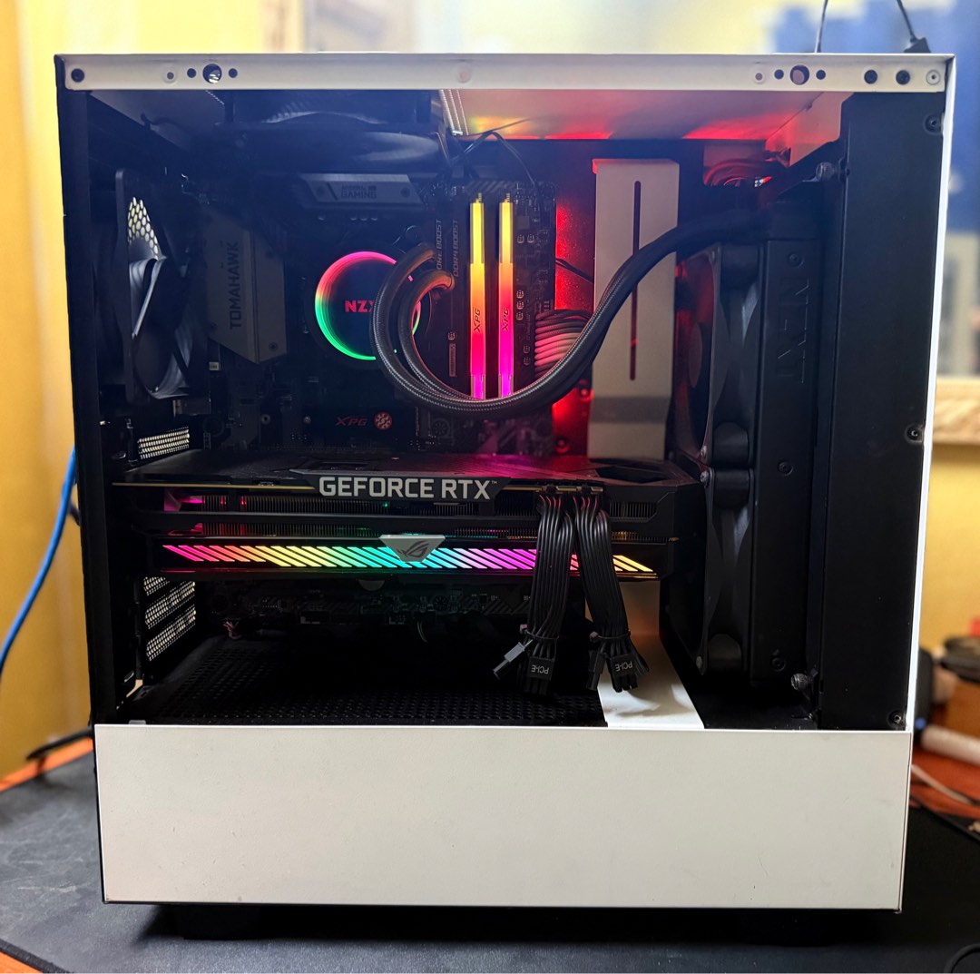 Gaming PC ROG 3060 Ti | Ryzen 5 3600 | NZXT Build, Computers & Tech ...