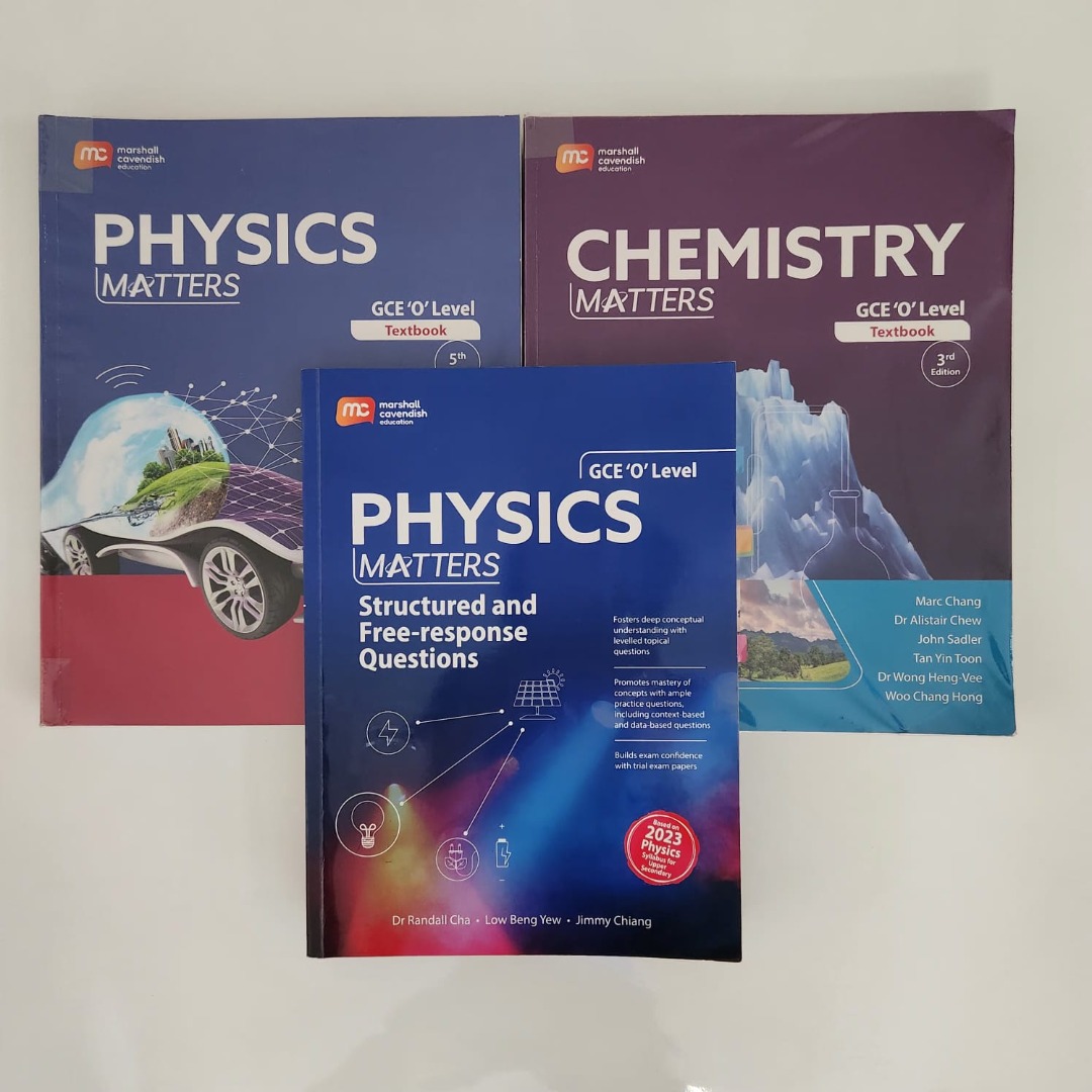 GCE O Level School Physics & Chemistry Textbooks with free physics ...