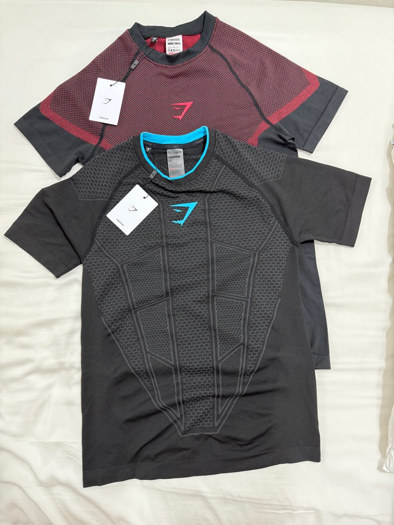 Gymshark Onyx v1 and v5, Men's Fashion, Activewear on Carousell