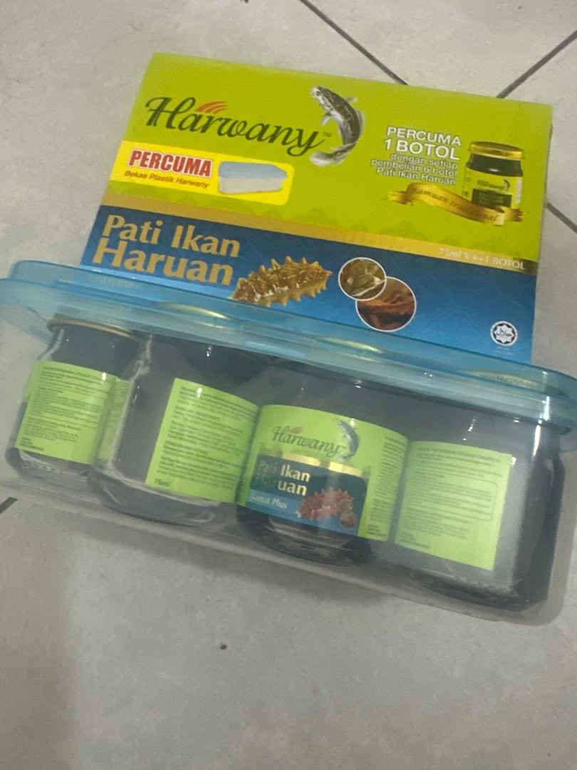 Harwany Pati Ikan Haruan gamat, Health & Nutrition, Health Supplements ...