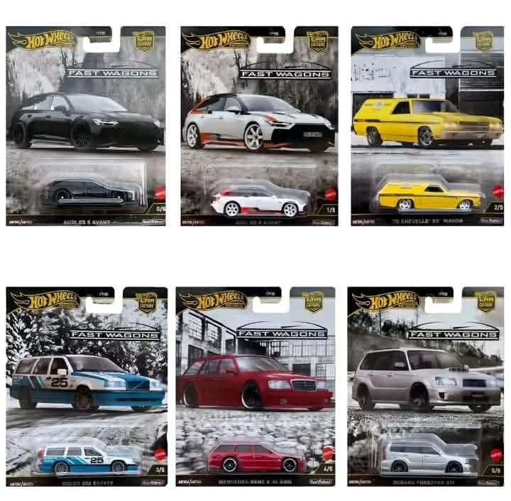 PREORDER FCFS Hot Wheels Factory Set 2025 15 PCS Total Fast Wagons ...