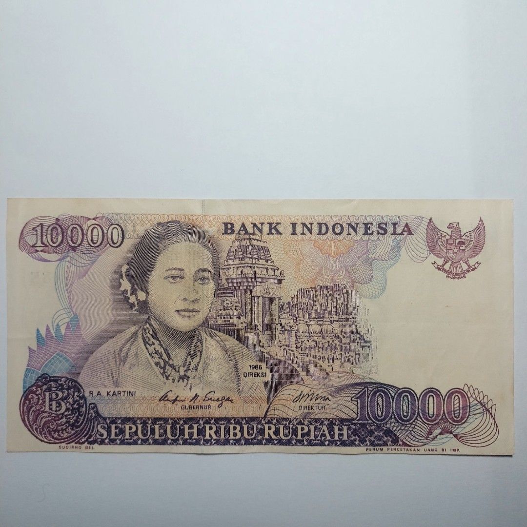 Indonesia 10000 Rupiah Banknote, Hobbies & Toys, Collectibles ...