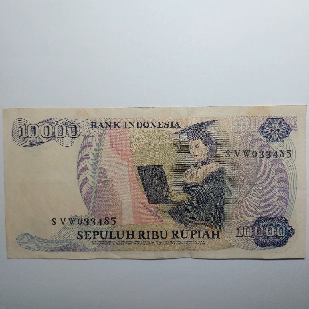 Indonesia 10000 Rupiah Banknote, Hobbies & Toys, Collectibles ...