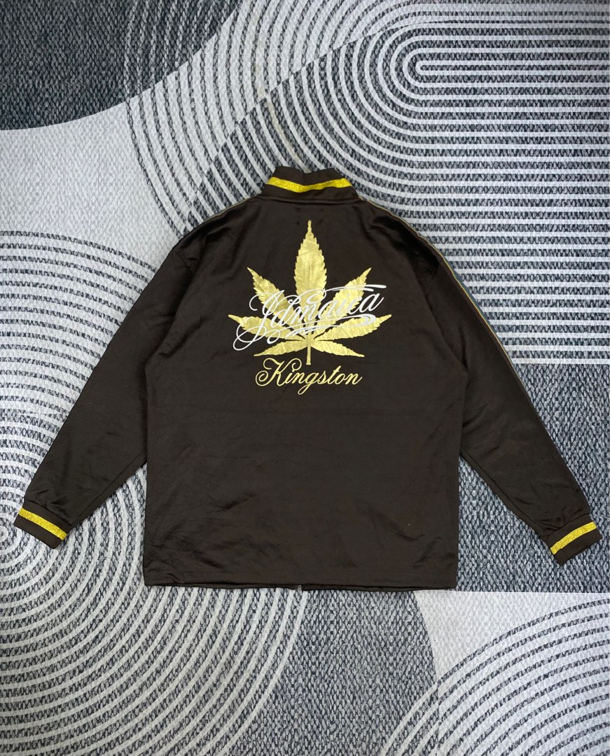 Jamaica Lion Graphic Track Jacket, Men's Fashion, Coats, Jackets and ...
