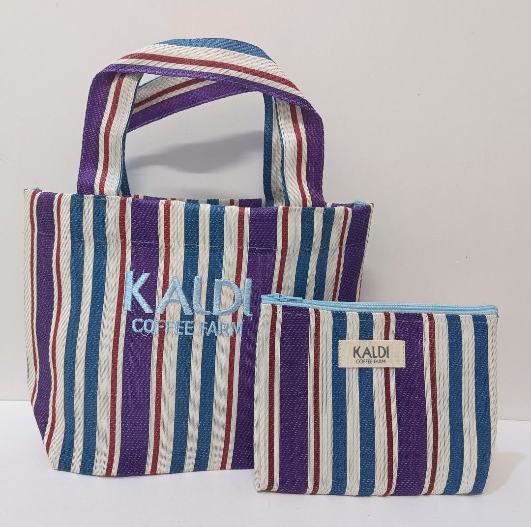 Japan 2025 Kaldi Coffee Farm Handmade Spice Bag Pouch Set, Women's Fashion, Bags & Wallets, Tote ...