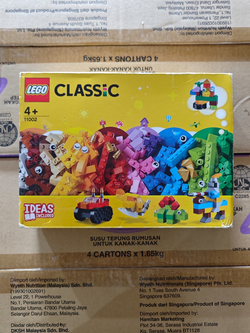 (kotak rosak)11002 LEGO Classic Basic Brick Set (box B)(300pcs ...