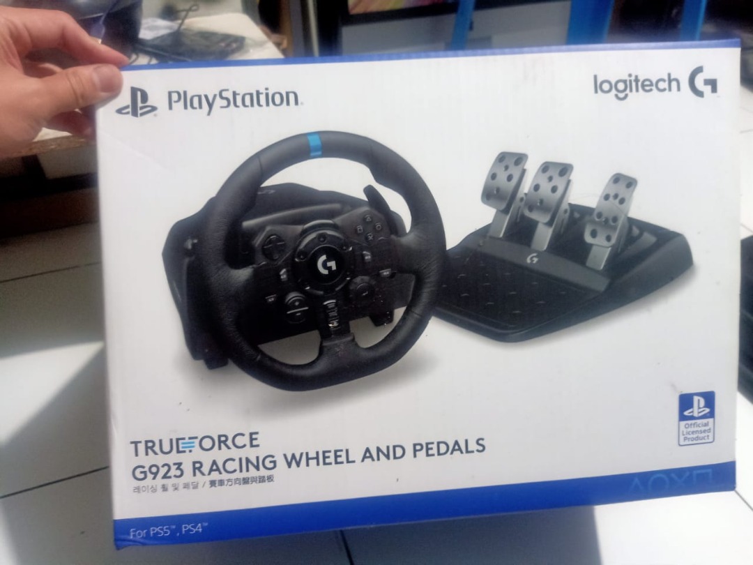 LOGITECH G923 SET + PLAYSEAT CHALLENGE MULUS, Video Game, Game di Carousell