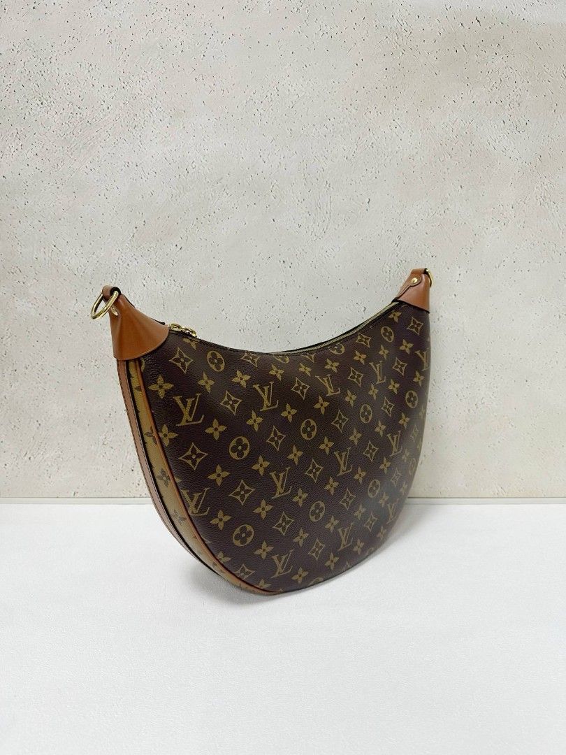 LV Loop Hobo Bag in Monogram, Luxury, Bags & Wallets on Carousell