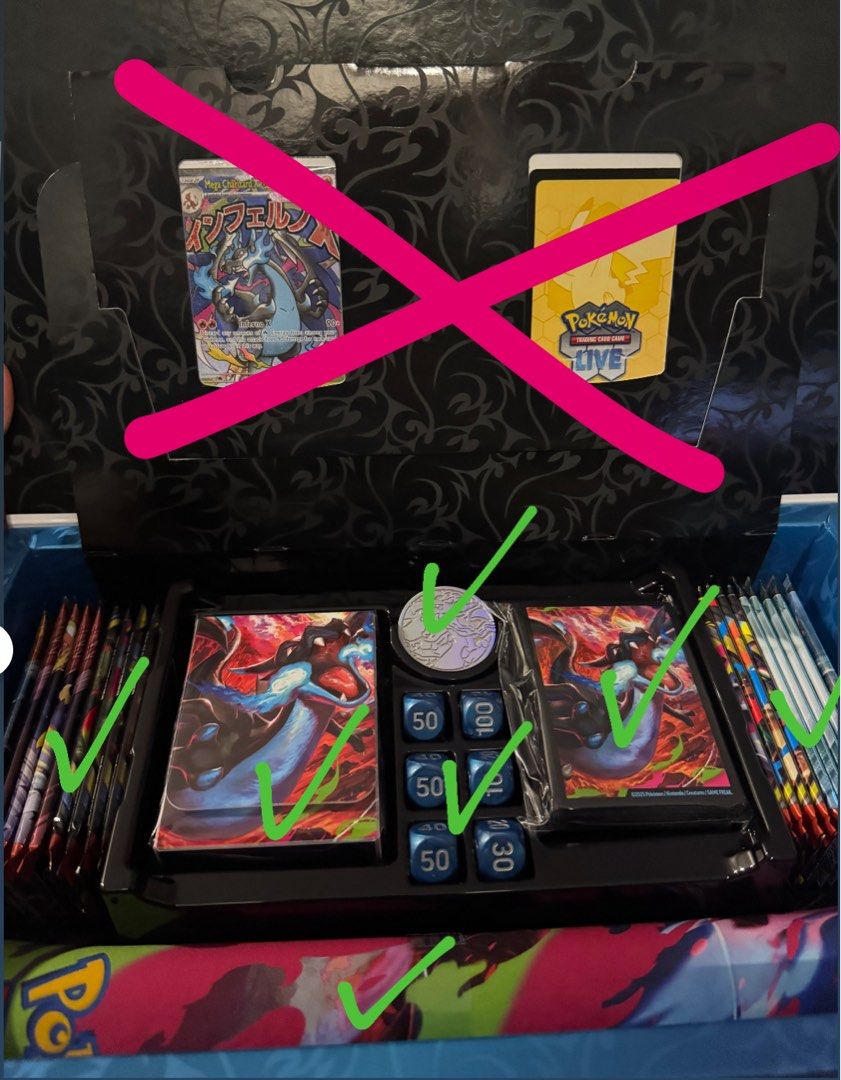 Mega Charizard UPC Ultra premium collection booster packs, Hobbies ...