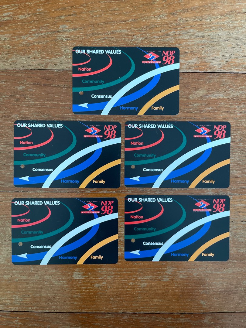 NDP 1998 SMRT Commemorative Ticket, Hobbies & Toys, Memorabilia ...