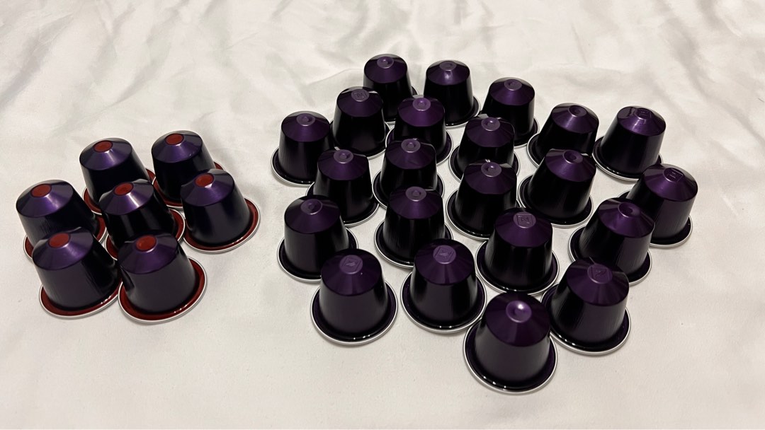Nespresso Purple Coffee Capsules - Assorted Flavors, Food & Drinks ...