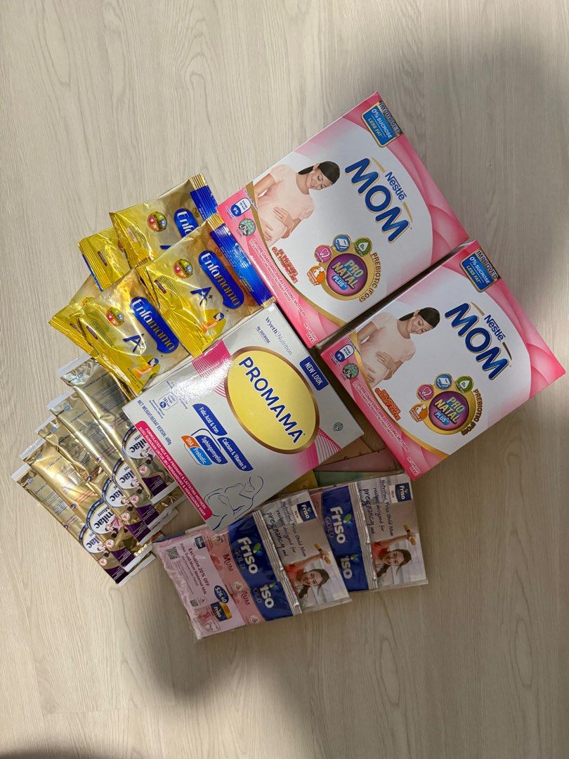 Nestle Mom, Enfamama, Promama, Friso Iso Milk Powder, Babies & Kids ...