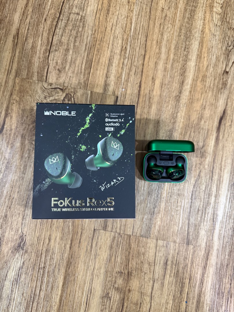 Noble FoKus Rex5 True Wireless Earphones, Audio, Earphones on Carousell