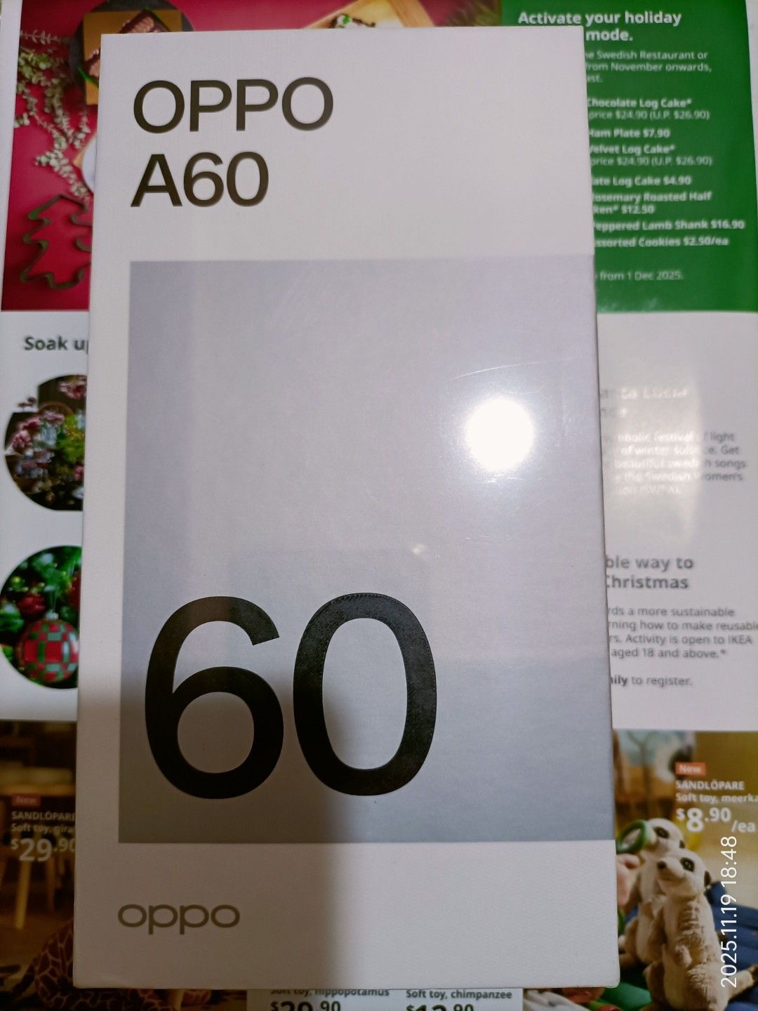 Oppo A60 Ripple Blue 256GB, Mobile Phones & Gadgets, Mobile Phones ...