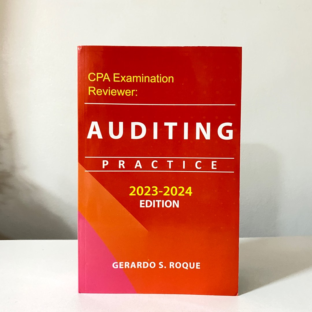 Original ACCOUNTING BOOK - CPA Reviewer in Auditing Practice (2023-2024 ...
