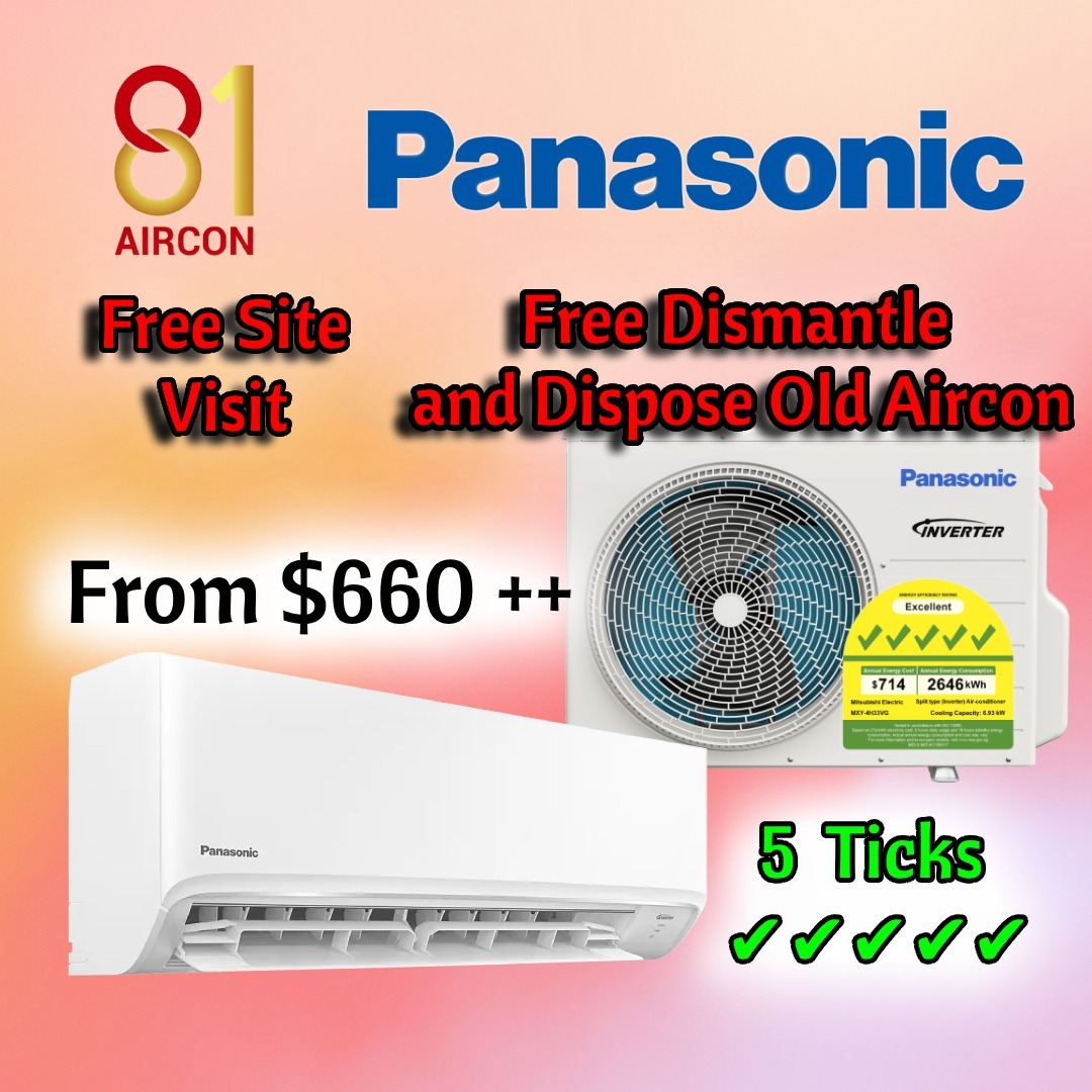 Panasonic Aircon Installation | System 1/2/3/4 | Full Installation ...