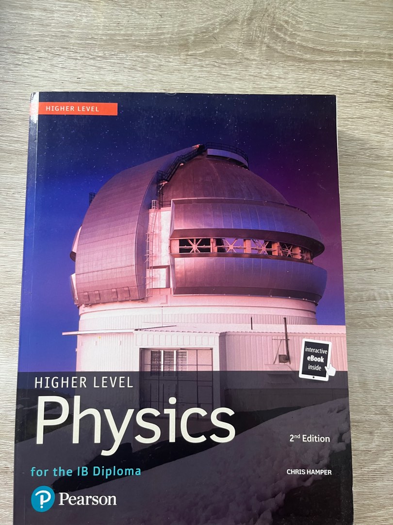 Pearson Higher Level Physics for the IB Diploma, Hobbies & Toys, Books ...