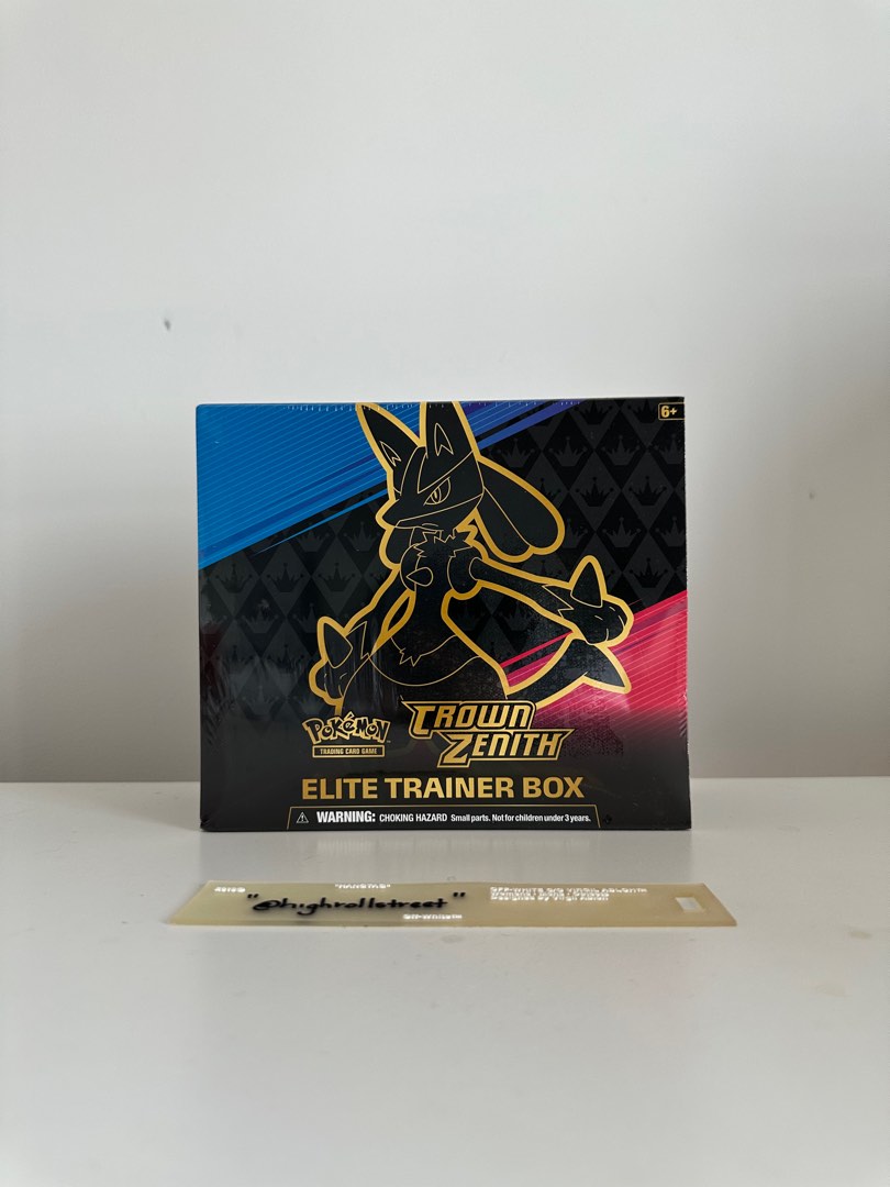 Pokemon - Crown Zenith ETB (Elite Trainer Box), Hobbies & Toys, Toys ...