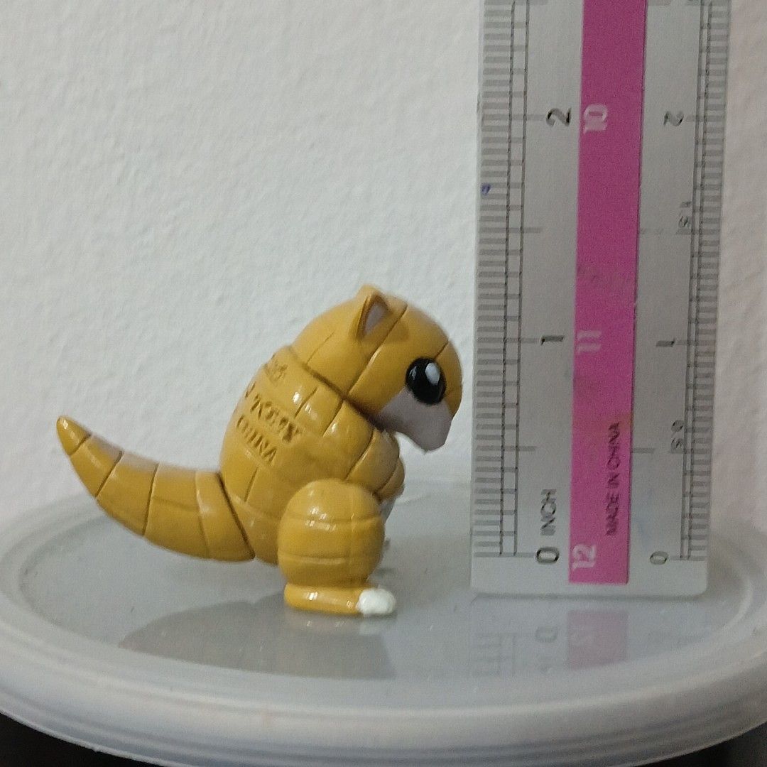 Pokemon Sandshrew Figure, Hobbies & Toys, Toys & Games on Carousell