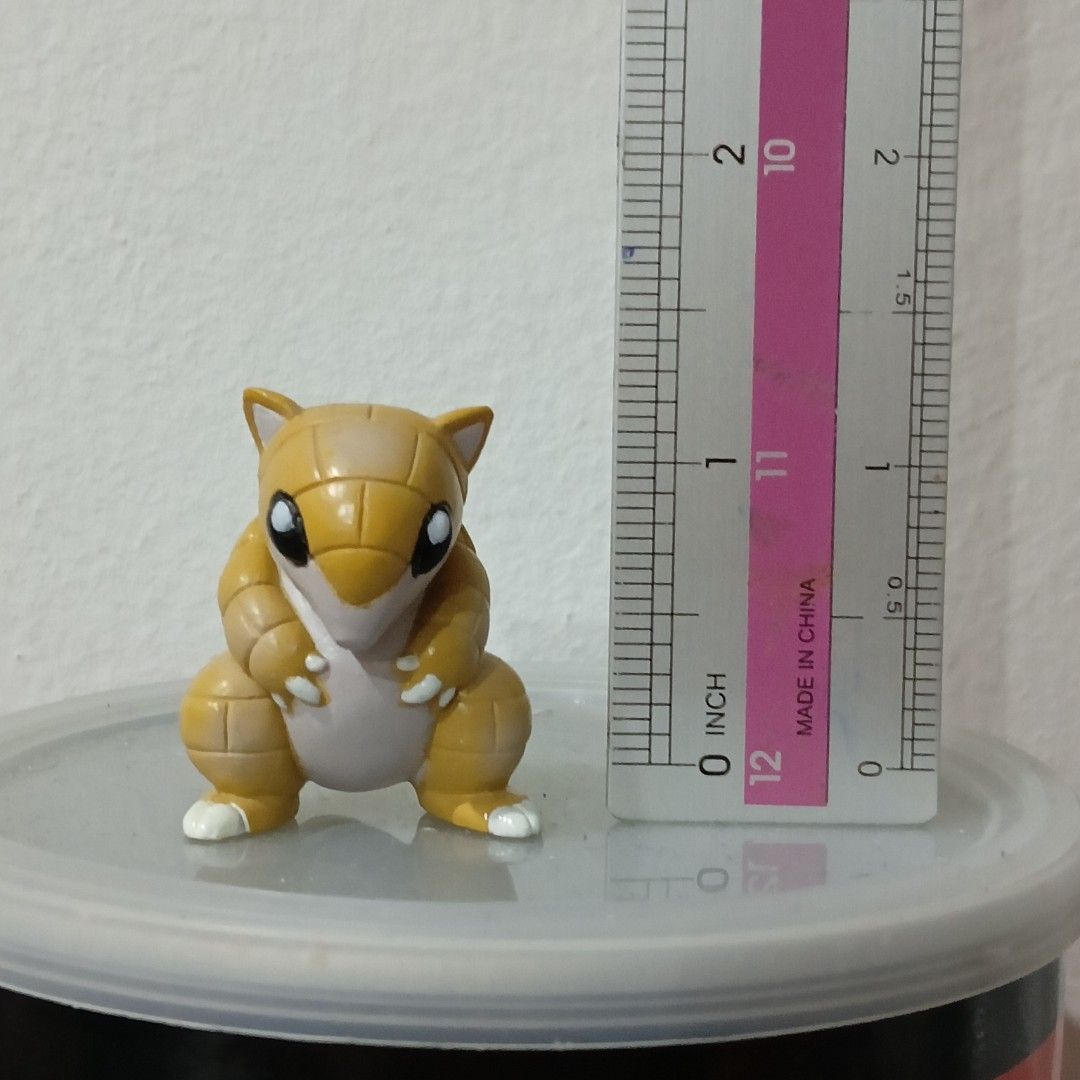Pokemon Sandshrew Figure, Hobbies & Toys, Toys & Games on Carousell