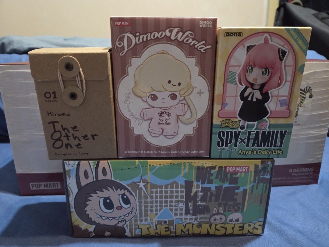 POP MART Blind Box - Dimoo World, Hirono (Combo), Hobbies & Toys, Toys ...