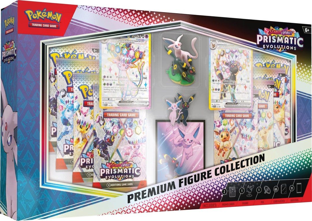 Prismatic Evolution Premium Figure Collection, Hobbies & Toys, Toys ...