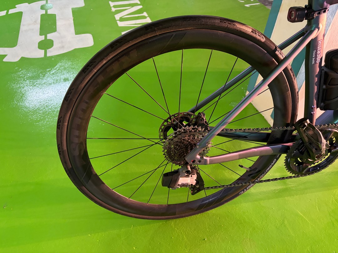 Reynolds 46 blacklabel disc wheelset, Sports Equipment, Bicycles ...