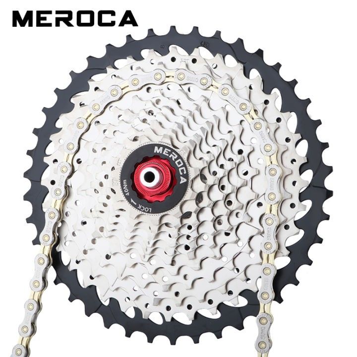 🔥SALES: MEROCA 8/9/10/11 Speed Bicycle Wide Ratio Cassette | Mountain Bike Tooth Gear Cog ...