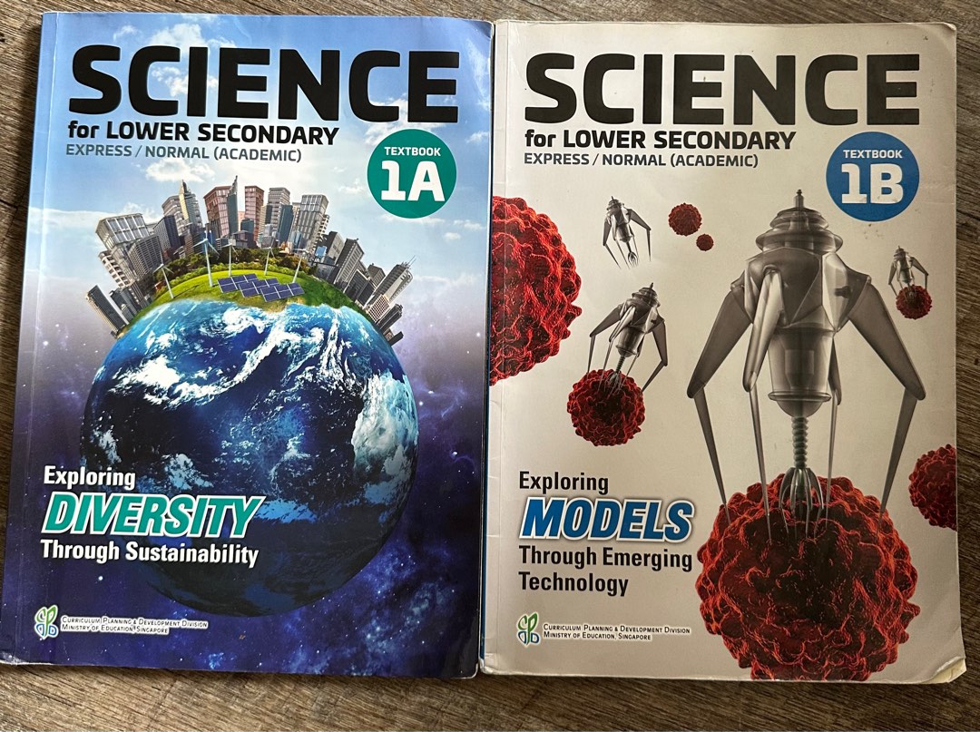 Science Textbook 1A & 1B for Lower Secondary, Hobbies & Toys, Books ...