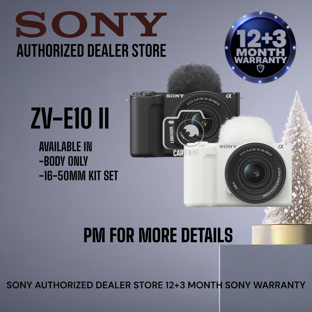Sony Zv-E10 II |sony zve10 II| zve10 II 16-50| zve10ii | zv e10ii | zve10 ii|zve10 2 | zv-e10m2 ...