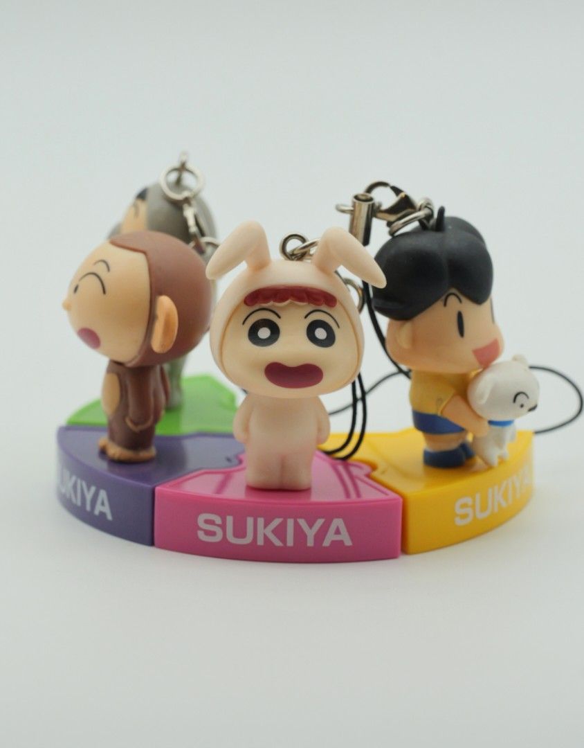 SUKIYA Crayon Shin-chan Animal Assembly Keychain (Japan), Hobbies ...