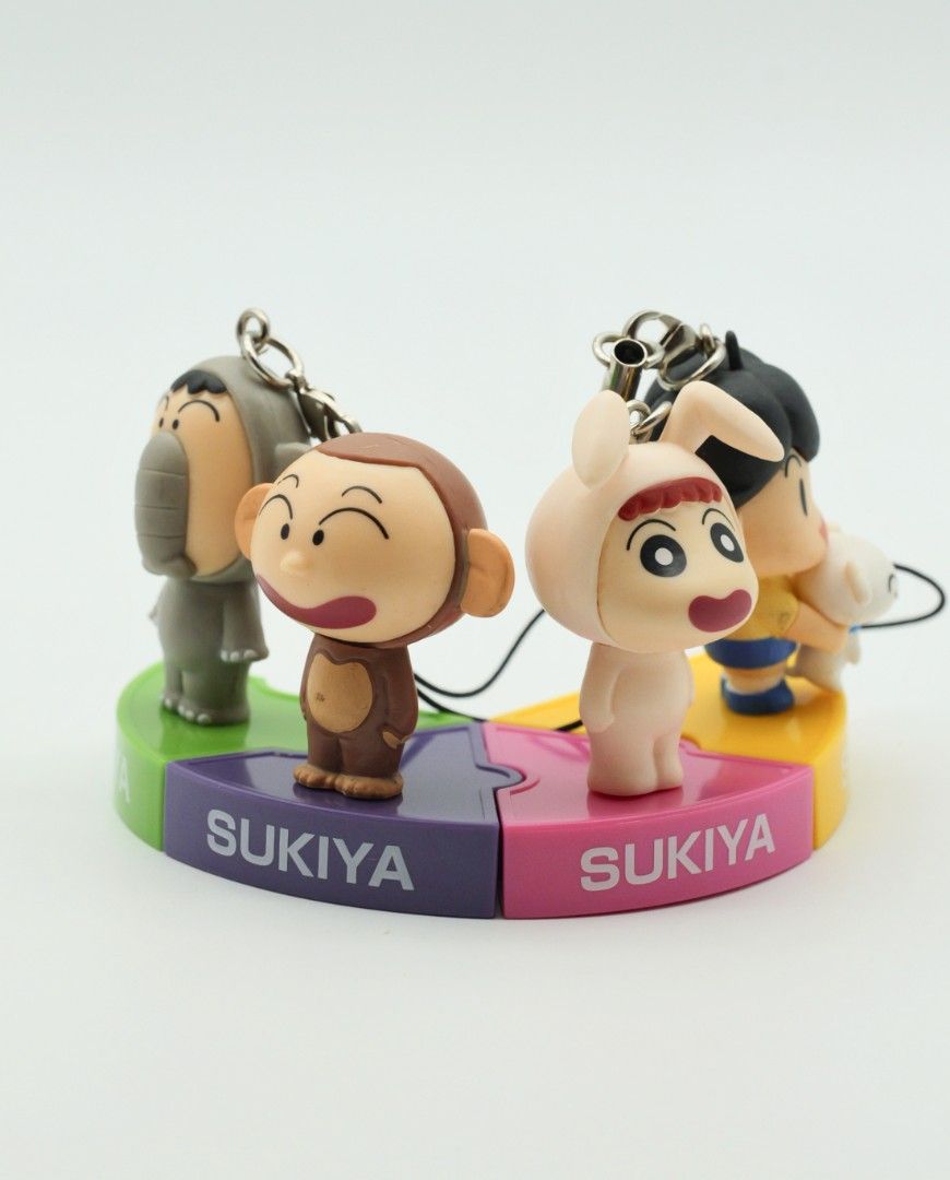 SUKIYA Crayon Shin-chan Animal Assembly Keychain (Japan), Hobbies ...